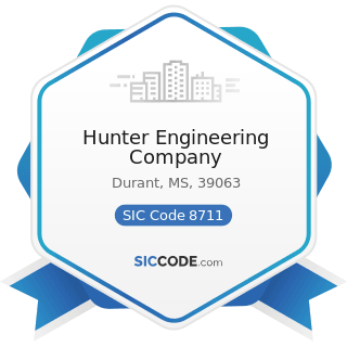 Hunter Engineering Company - ZIP 39063, NAICS 541330