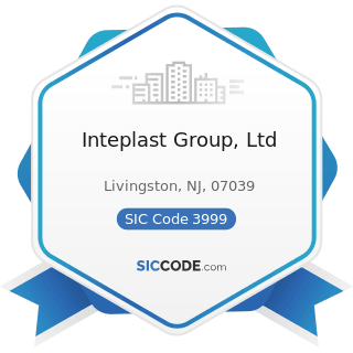 Inteplast Group, Ltd - ZIP 07039, NAICS 339999