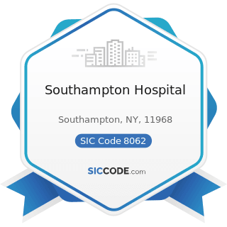 Southampton Hospital - ZIP 11968, NAICS 622110