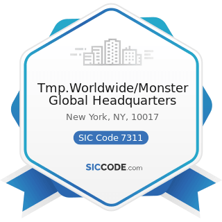 Tmp.Worldwide/Monster Global... - ZIP 10017